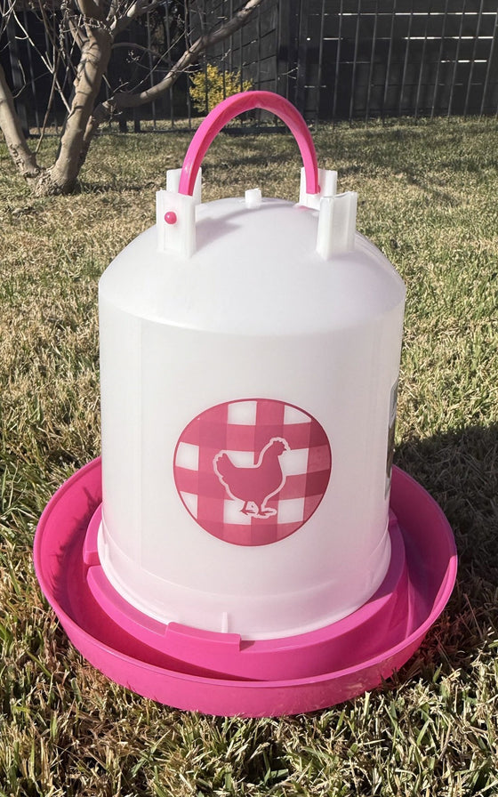 Chicken Waterer 1.5 Gallons - Fuchsia (Z-WFS) – Zylina